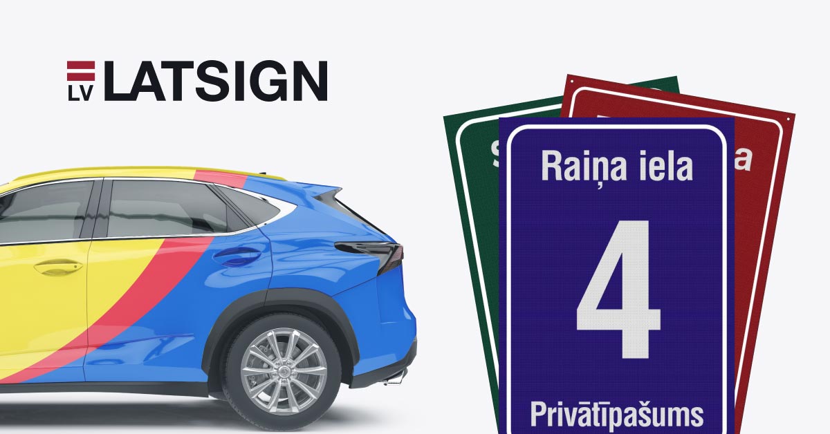 Māju numuru zīmes – LATSIGN